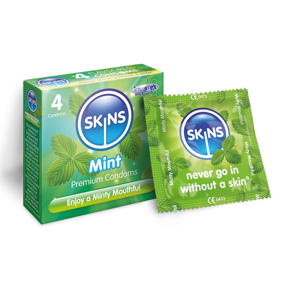 Skins Condoms Mint 4 Pack