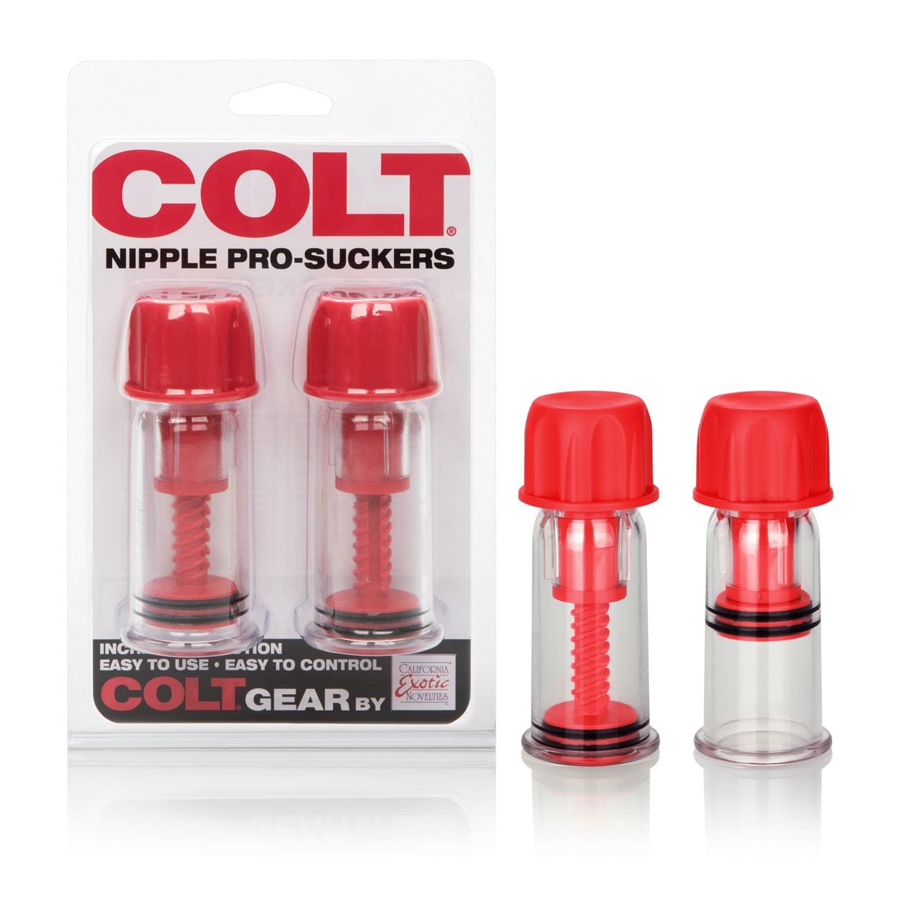 COLT - Vacuum Nipple Pro-Suckers | Red